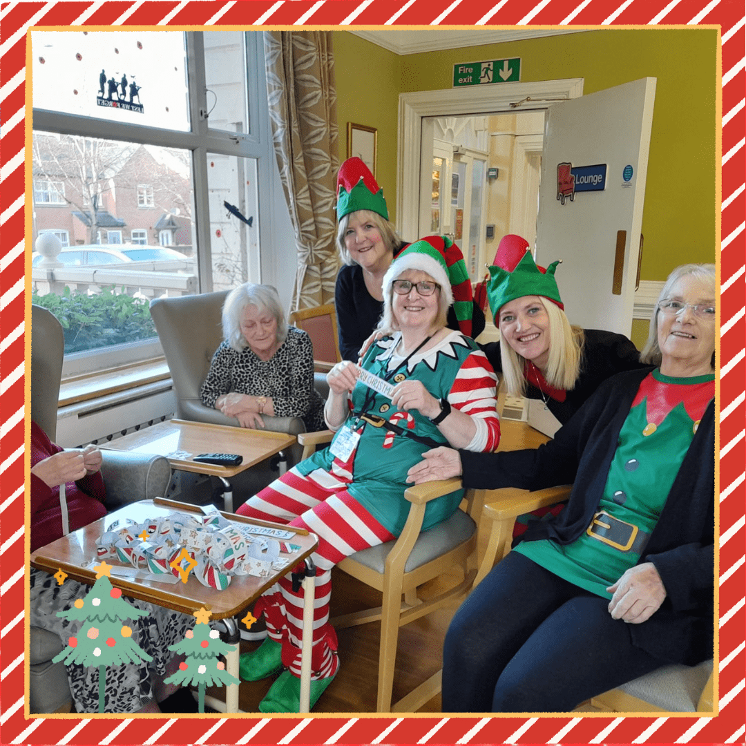 Elf Day at Waterloo Care Home in Bidford! - Waterloo Care Home